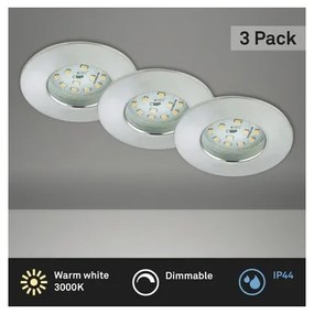 Briloner 8316-039-SADA 3x LED Stmívatelné koupelnové svítidlo LED/5,5W/230V IP44