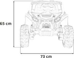 Ramiz Buggy UTV 2000M Racing zelená čtyřkolka