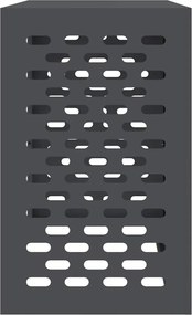 vidaXL Ochrana klimatizace Antracitová 110 x 50 x 80 cm [865906]