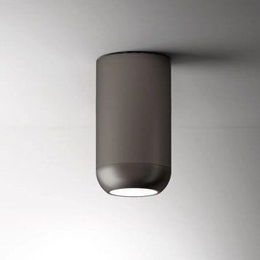 Axolight Urban G, niklové stropní svítidlo, 15W LED 3000K stmívatelné, výška 23,8cm