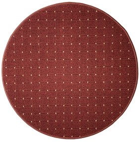 Condor Carpets Kusový koberec Udinese terra kruh - 80x80 (průměr) kruh cm
