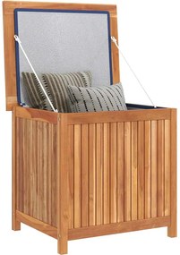 Zahradní úložný box 60 x 50 x 58 cm masivní teakové dřevo 315379