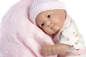 Guca 855 NEW BORN HOLČIČKA - realistická panenka miminko s celovinylov