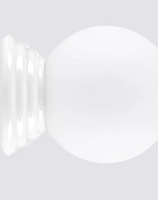 Bílé keramické nástěnné svítidlo ø 12 cm Farsa – Sollux
