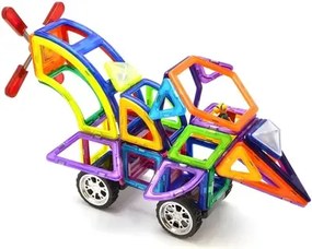 MAGFORMERS Magnetická stavebnice Cruiser PLUS / 51 dílků / Úložný box
