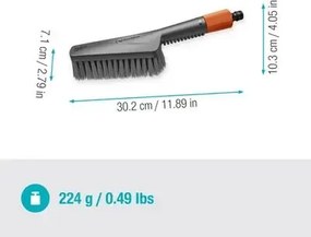 Gardena 18862-20 Cleansystem ruční kartáč S měkký – sada