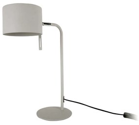 LEITMOTIV Stolní lampa Shell – šedá 45 cm
