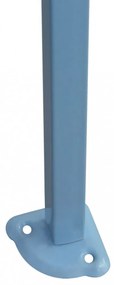 Skládací nůžkový party stan 3x4,5 m Dekorhome Modrá