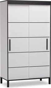 ADRK Furniture Posuvná skříň BELL 120 SW-BLL-120-W