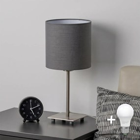 Brilagi - LED Stolní lampa NUBILA 1xE27/60W/230V antracit