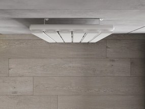 Mexen Boston dekorativní radiátor 1800 x 452 mm, 888 W, bílý - W213-1800-452-00-20