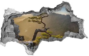 Wallmuralia Nálepka fototapeta 3D výhled Sokolice Pieniny 95x73 cm