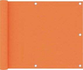 vidaXL Balkónová zástěna 75 x 500 cm oxfordská látka [134866] Barva: Cihlová
