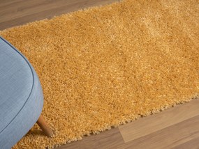 My Flair, Běhoun My Shaggy goldgelb, 80x300, žlutá, chodba / předsíň