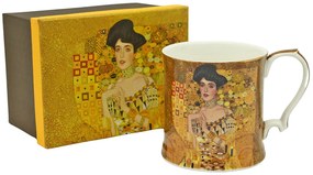 HOME ELEMENTS Porcelánový hrnek 360 ml, Klimt Adele