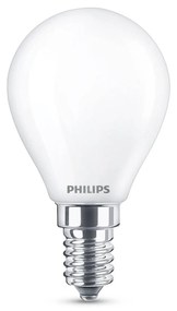 Philips Classic LED žárovka E14 P45 6,5W 2700K mat