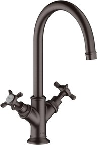Axor Montreux - Umyvadlová baterie, EcoSmart, kartáčovaný černý chrom 16506340