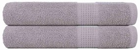 Saunové osušky FROGN 2 ks šedé 80x200 cm 360 g/m² 136839