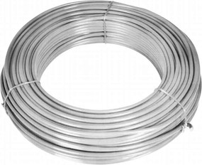 Drátěné pletivo se sloupky pozinkovaná ocel 25 x 0,8 m stříbrné 141498