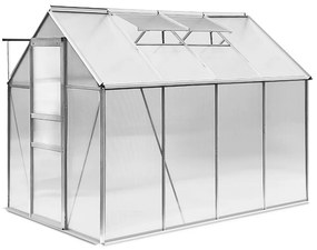 Jurhan & Co.KG Germany Zahradní skleník z polykarbonátu Aluminium M3 250 x 190 x 190 cm