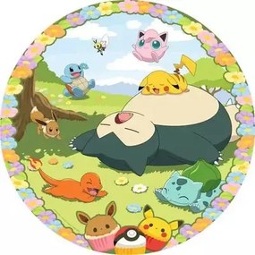 Ravensburger Kruhové puzzle: Roztomilí Pokémoni / 500 dílků / od 12 le