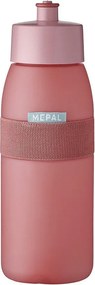 Světle červená plastová lahev 500 ml Ellipse – Mepal