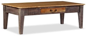 vidaXL Konferenční stolek z masivního dřeva vintage 118 x 60 x 40 cm