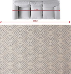 Koberec Breeze beige 200x290cm