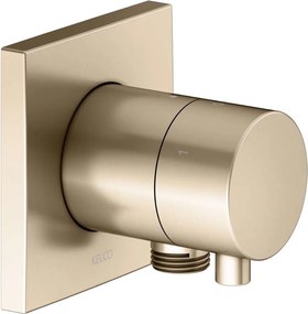 Keuco IXMO Comfort - Uzavírací a přepínací ventil pod omítku, pro 3 spotřebiče, s připojením hadice, kartáčovaný bronz 59549031102