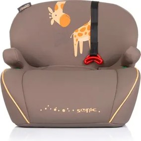 CHIPOLINO Podsedák Sonic i-Size 125-150cm Isofix, Giraffe