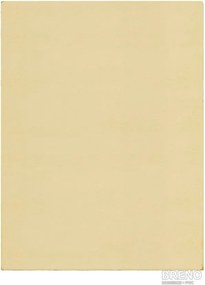 Breno Kusový koberec BUNNY N35 vanilkově žlutý, 160x230 cm, Žlutá