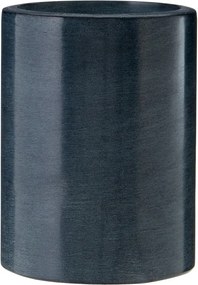 Tmavě šedý kamenný kelímek na zubní kartáčky Kamal – Premier Housewares