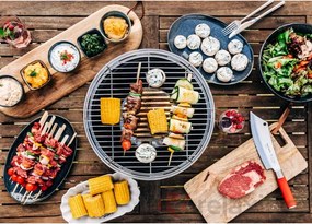 Gril na dřevěné uhlí/přenosný ø 35 cm Classic – LotusGrill