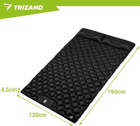 Samonafukovací matrace pro dva Trizand