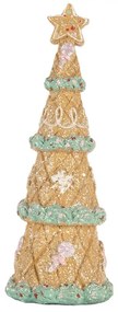 Dekorace vánoční perníkový stromek Gingerbread Tree - Ø 9*25 cm
