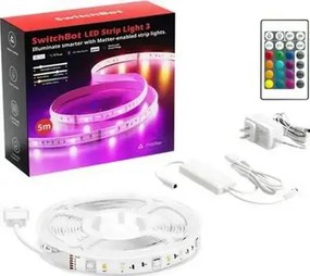 SwitchBot LED Strip 3 / chytrý LED pásek / Wi-Fi / 5 m / 18 W