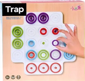 JOKOMISIADA Logická hra Trap / Strategická společenská hra / 36 dílků