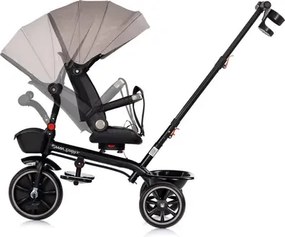 CHIPOLINO Tříkolka se stříškou Max Sport 2v1 Latte