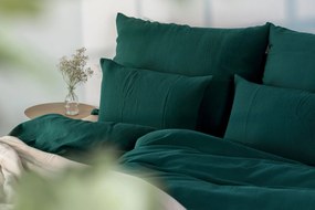 Celoroční mušelínové povlečení Ocean - GOTS Velikost: 140 x 220 + 70 x 90