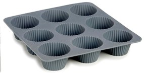 Silikonová forma na muffiny, na 9 kusů