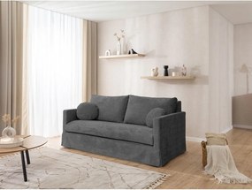 Tmavě šedý 3místný potah Paphos – Ropez