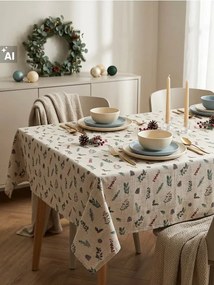 Sinsay - Ubrus s vánočním potiskem - zelená