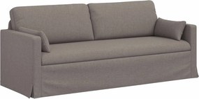Set pohovek 2 ks Taupe textil 3407585