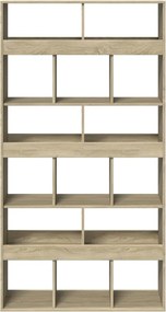 Knihovna dub sonoma 100 x 33 x 187,5 cm kompozitní dřevo 3309377