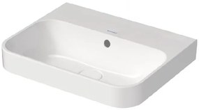 Duravit Happy D.2 Plus - Umyvadlo na desku, 50x40 cm, bílá 2360500060