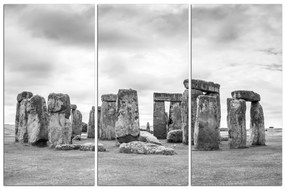 Obraz na plátně - Stonehenge. 106ČB (120x80 cm)