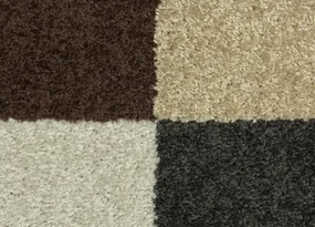 Koberce Breno Kusový koberec LOTTO 923/FM7X, Hnědá, Vícebarevné, 100 x 150 cm
