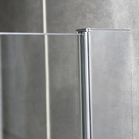 BPS-koupelny Sprchová zástěna Walk-in HYD-WI07 120 chrom - bez vaničky