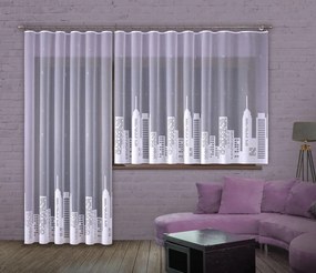 Záclona Město 250 cm