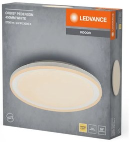 Ledvance - LED Stropní svítidlo ORBIS PEDERSON LED/24W/230V pr. 45 cm bílá